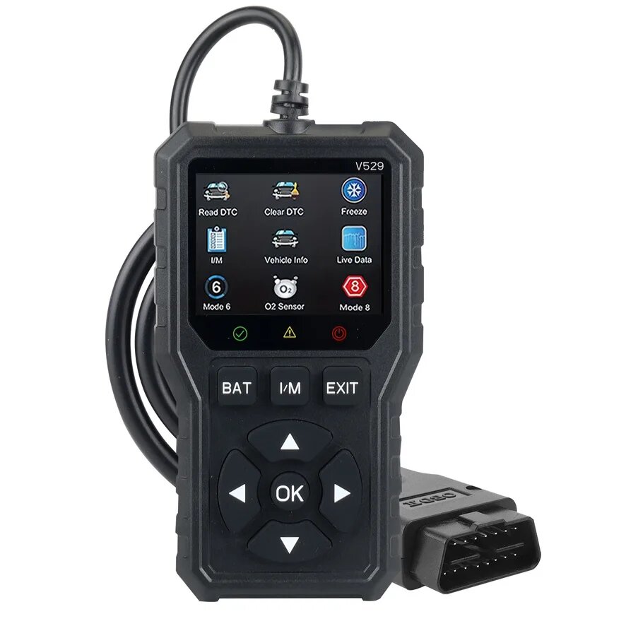 Диагностический сканер V529 OBD2 V529black