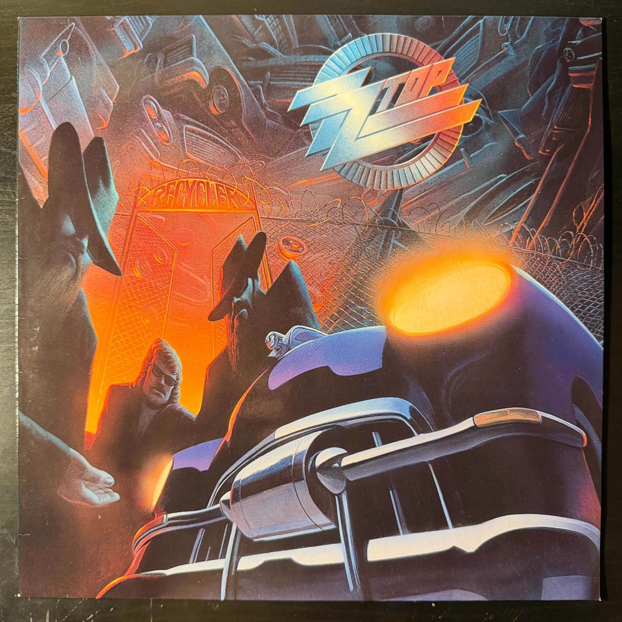 Виниловая пластинка ZZ Top Recycler 1990г. LP Germany