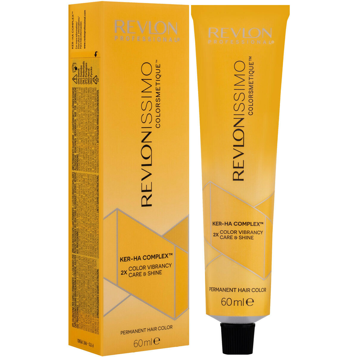 REVLON Перманентный краситель с гиалуроновой кислотой золотые оттенки, 60 мл