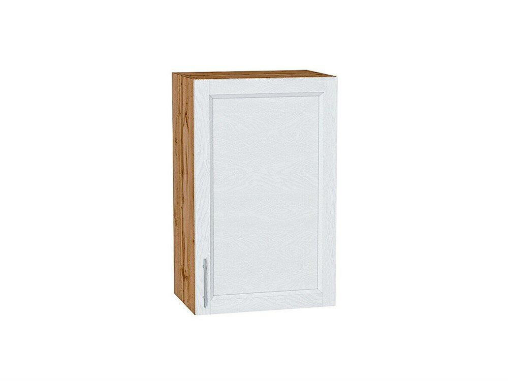 VVT Шкаф верхний с 1-ой дверцей Сканди Дуб Вотан, White Softwood, 720, 450 В*Ш*Г 716*450*320, фасад МДФ White Softwood, корпус Дуб Вотан White Softwood