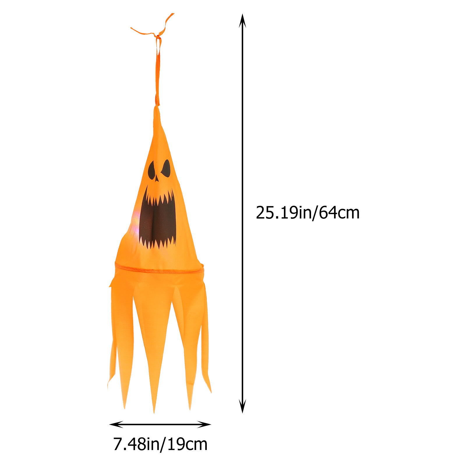 Соки Для Halloween Оранжевый Флаг Декоративный 64X19CM Для Улицы И Сада