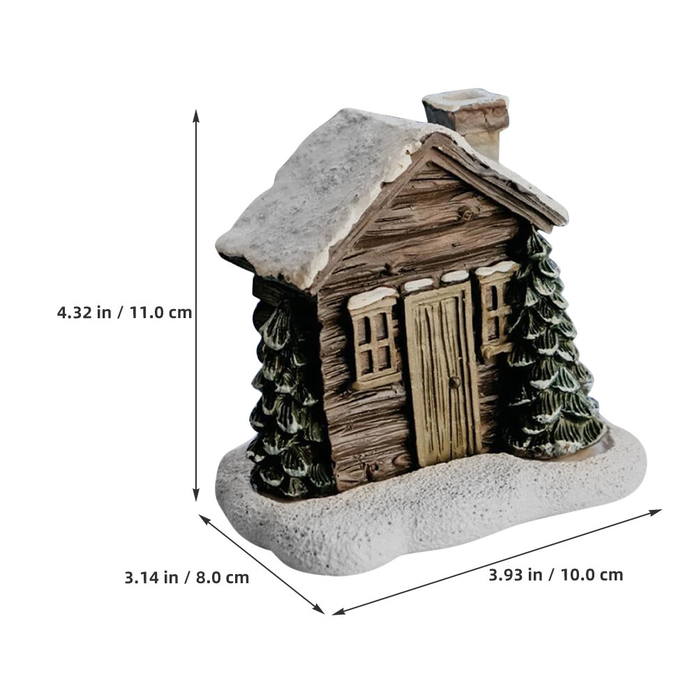 Christmas Cabin Incense Burner Ароматизатор Для Палочек Свежесть В Доме 11.00X10.00X8.00Cm