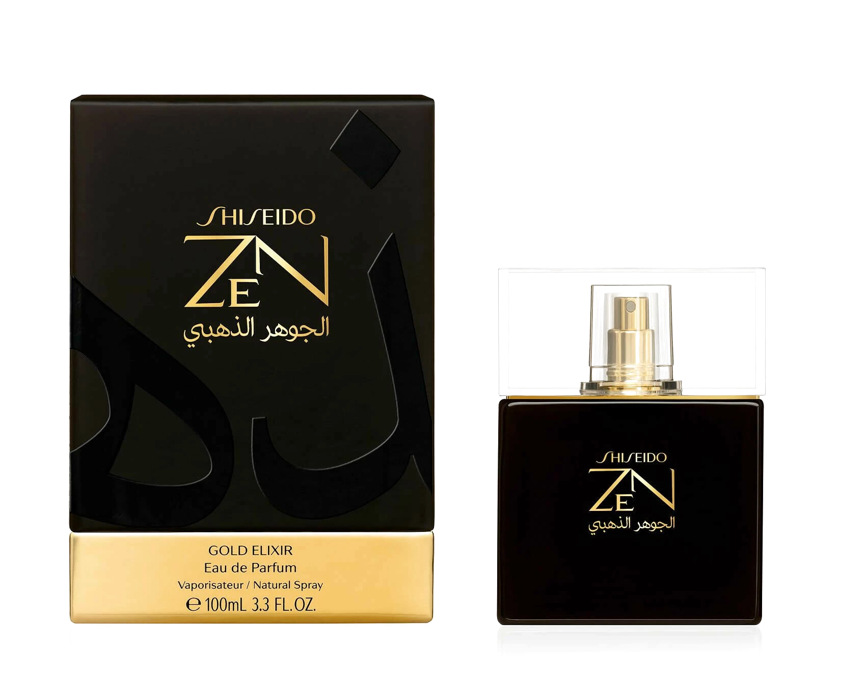 Женская парфюмерная вода Zen Gold Elixir Shiseido 100 мл - Голд Эликсир