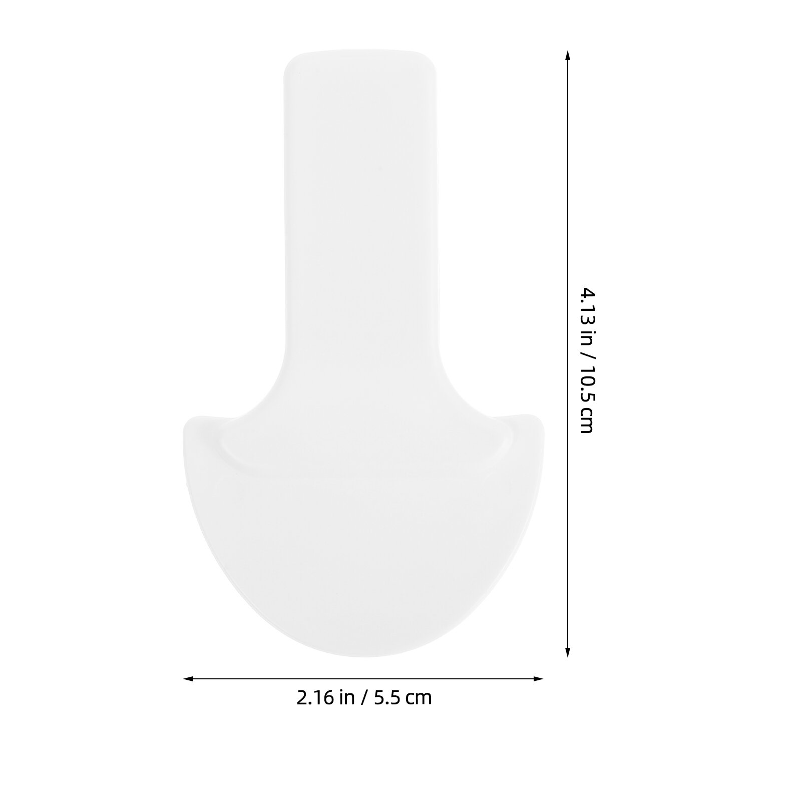 Подъемник Крышки Туалета 4 Штук Белый Цвет Размер 10.50X5.50X1.00Cm