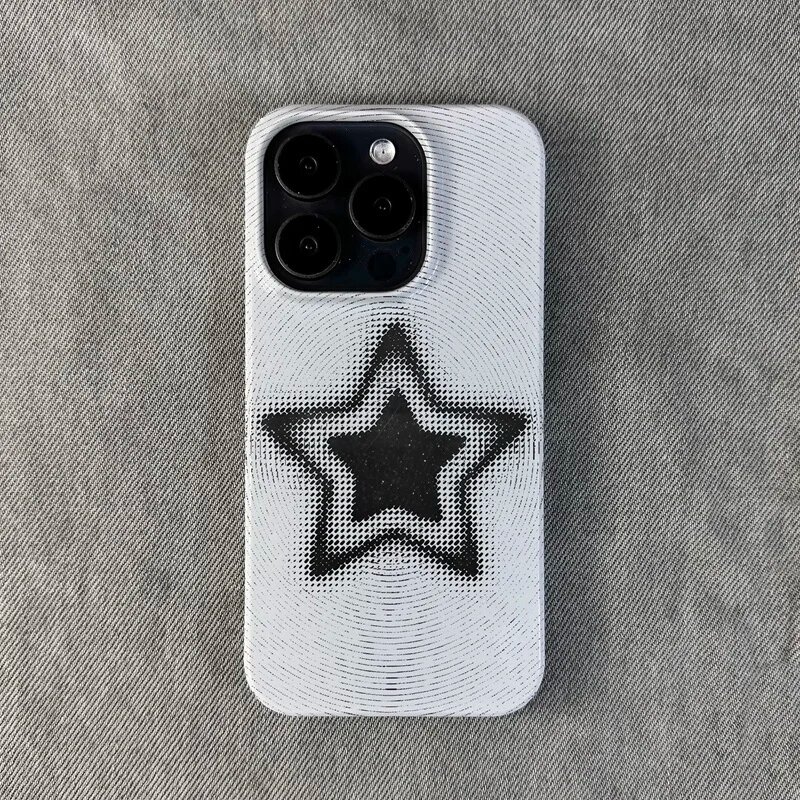 Чехол для телефона Lmmcjj INS Vintage Star для iPhone 16e, 17 Air, 15 Plus, 13 iPhone17 Про Макс