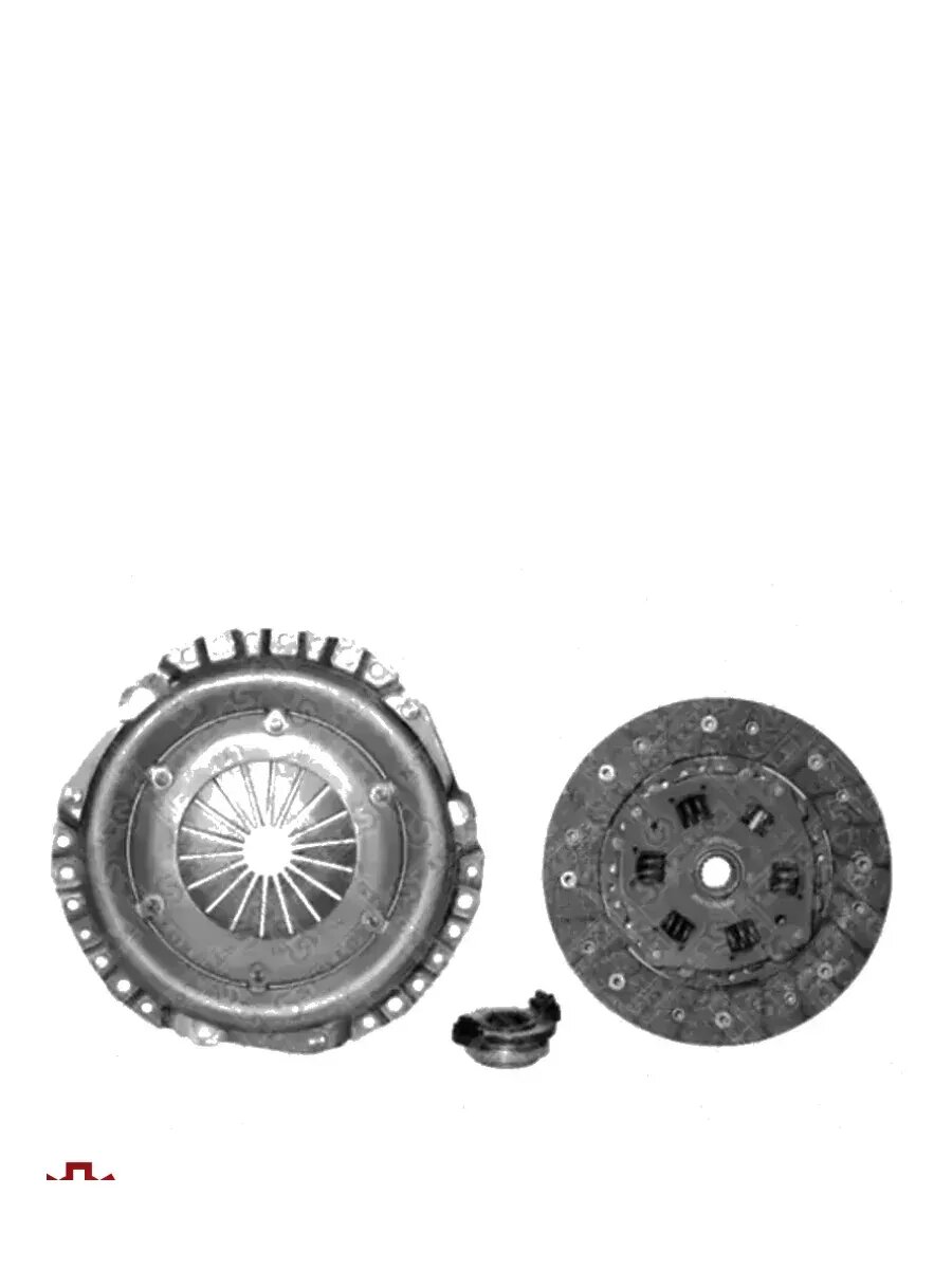 Комплект сцепления Volkswagen Golf/Jetta/Vento 1.0/1.3/1.4 8