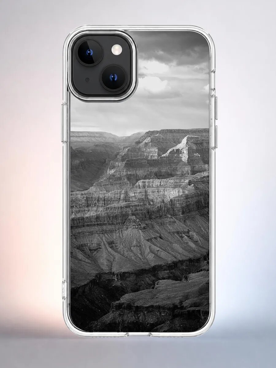 Чехол iPhone 13 гранд-каньон панорама силиконовый