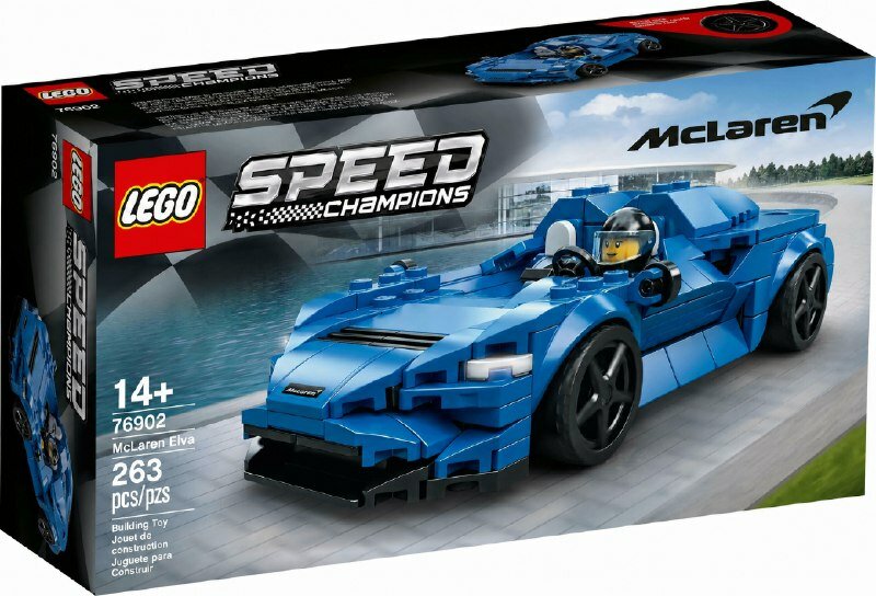 Конструктор LEGO Speed Champions 76902 McLaren Elva, 263 дет.