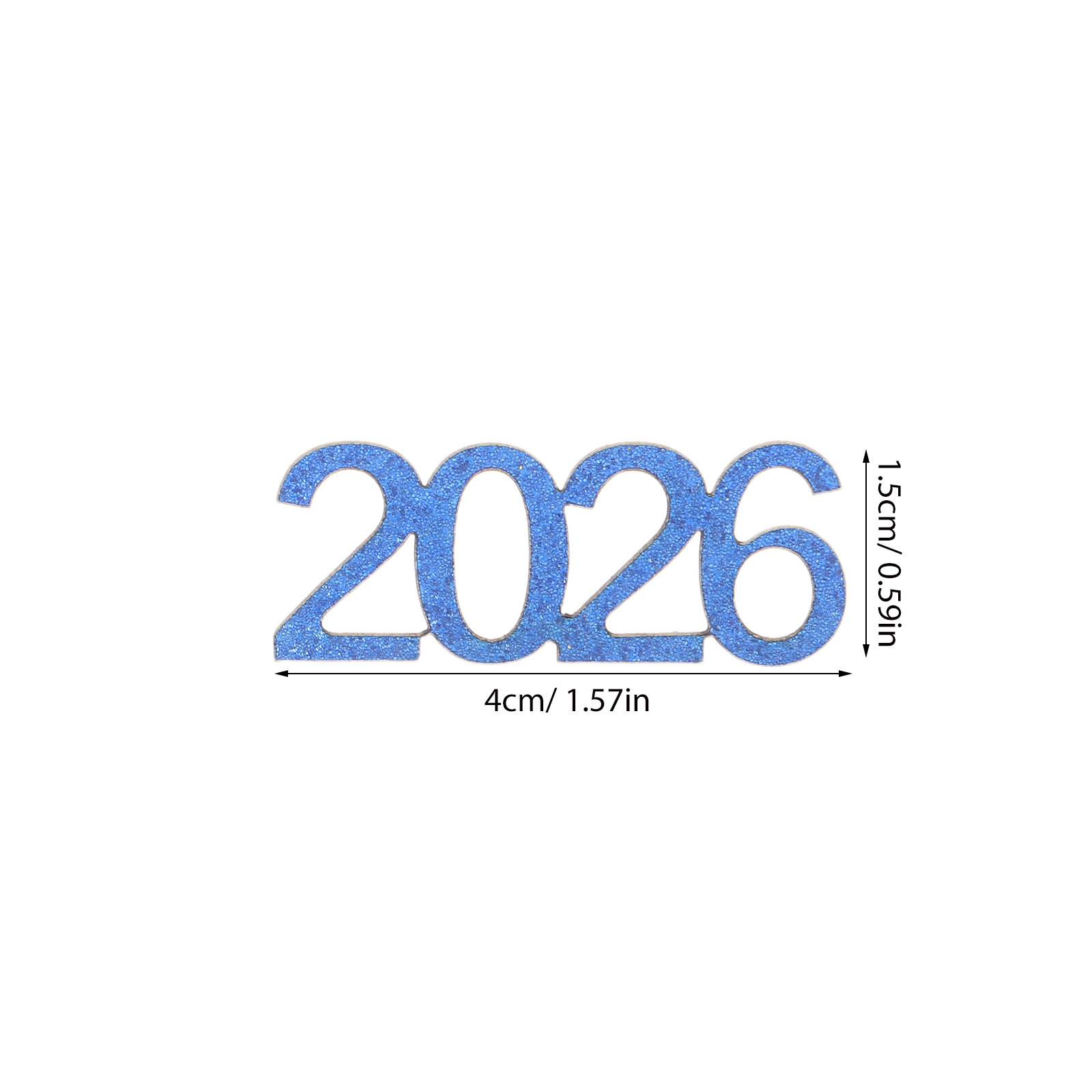 Набор из 5 пакетов разноцветных бумажных конфетти для выпускного 2026