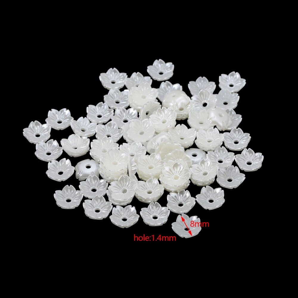 Бусины-шармы из искусственного жемчуга St.kunkka, 20 шт. Style 18