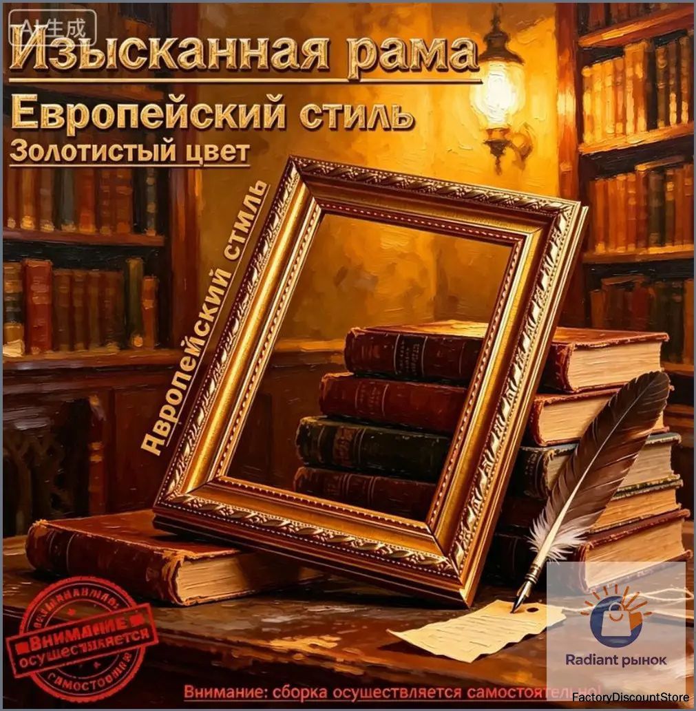 Багетная рамка 30х40 для картин по номерам на холсте, зеркала или гобеленовой картины, портрета по фото, алмазной мозаики и постера, а так же вышивки, иконы, пазлов, рисунков, рама самосборная