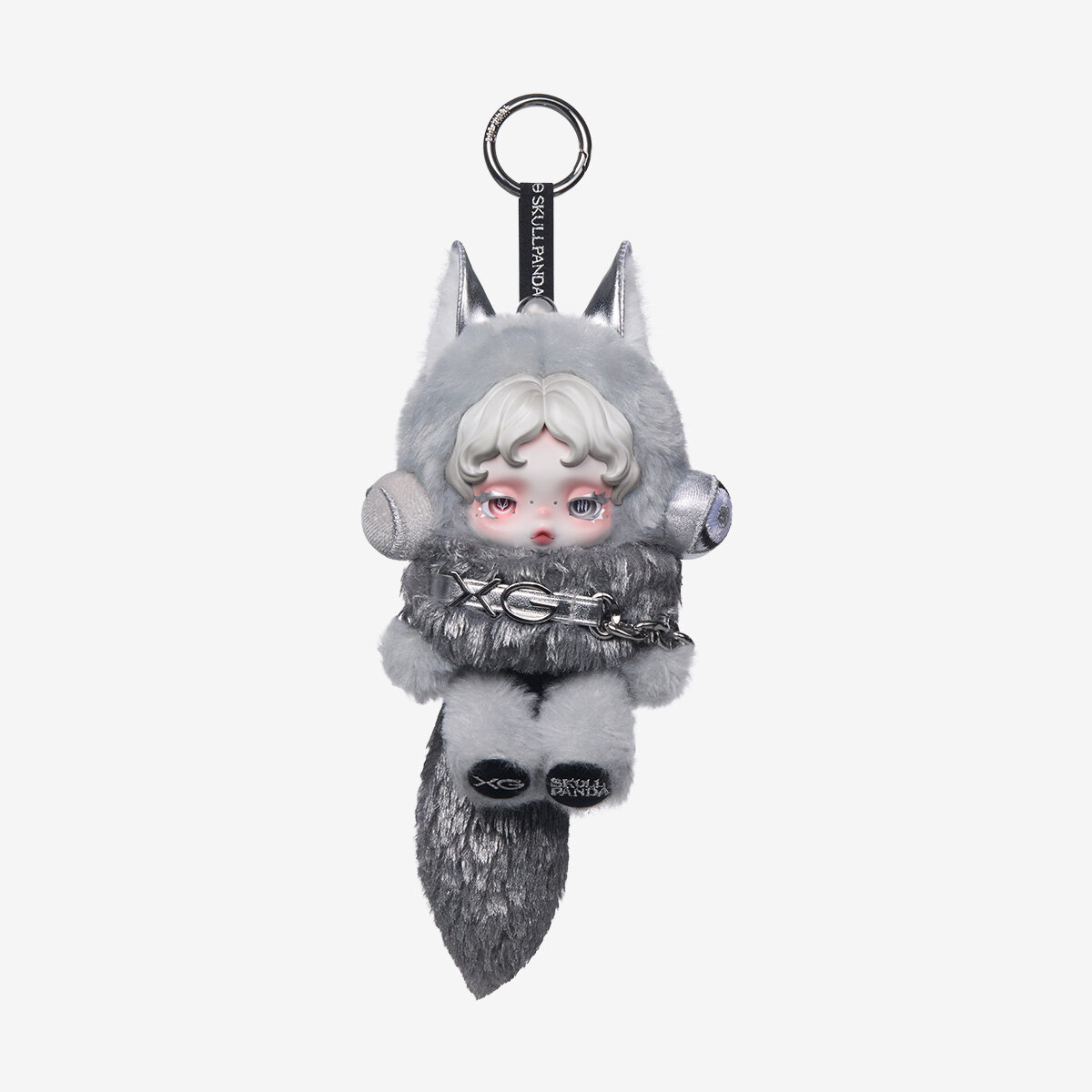POP MART - SKULL PANDA x XG Vinyl Plush Pendant Japan Exclusive Limited, Подарки, украшения комнат, 1 шт