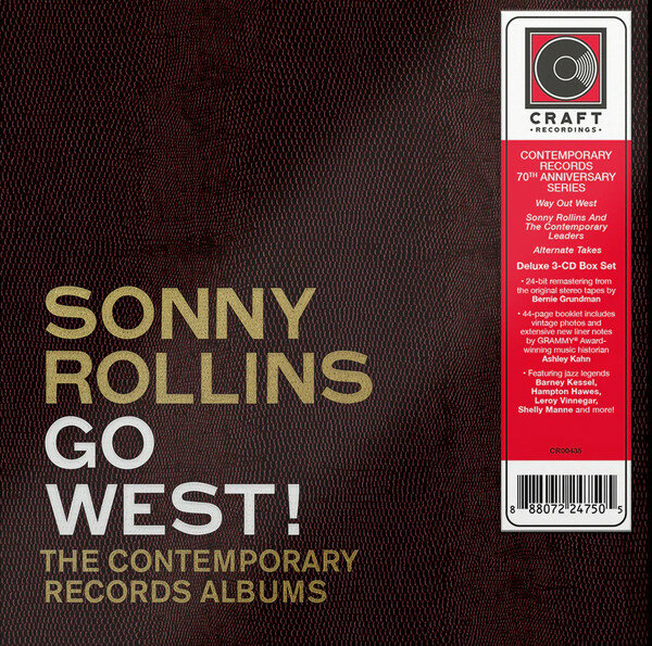 Музыка CD Sonny Rollins - Go West: The Contemporary Records Albums