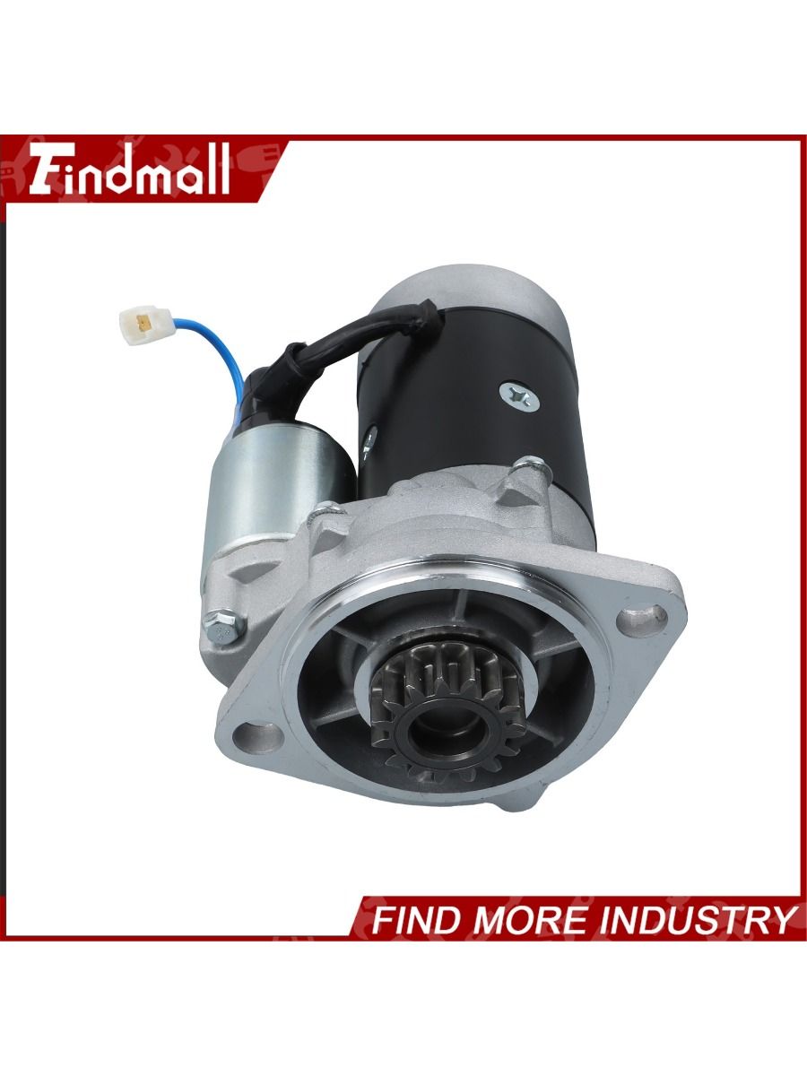 Стартер 12V 15T YM17100877010 для двигателя Komatsu 3D78-1, PC28UU-1 Стартер 12V 15T YM17100877010 для двигате