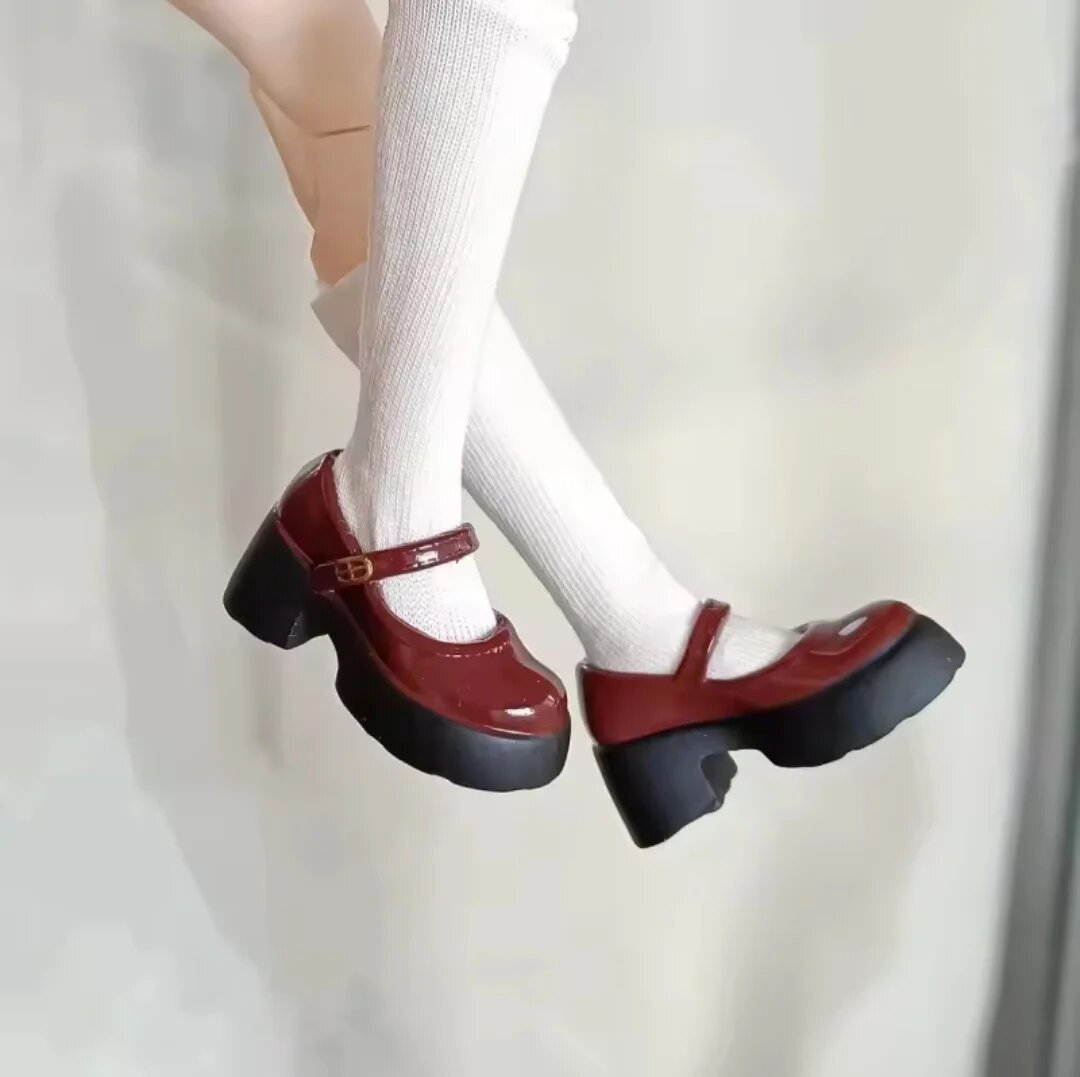 Туфли Blythe из воловьей кожи 1/6 Красный, 2