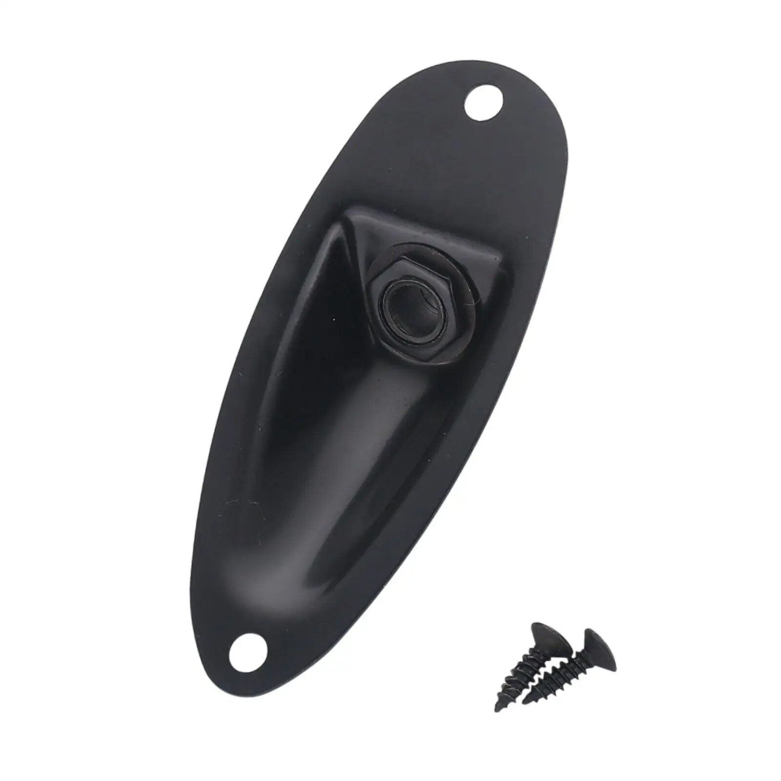 Металлическая панель для разъема гитары Boat style Guitar Input Jack Socket