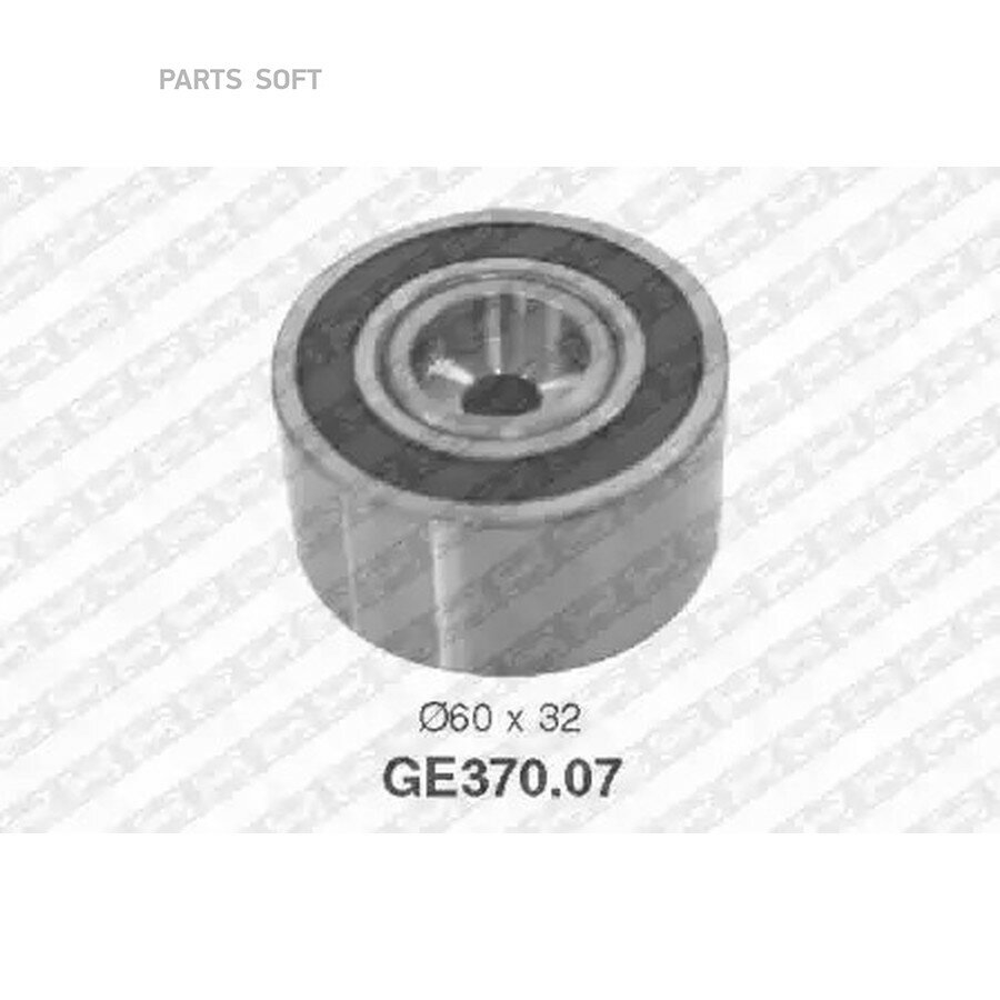 NTN-SNR GE37007 GE370.07 ролик обводной ремня ГРМ!\ Mazda 626 2.0 89-92, Kia Sportage 94-02
