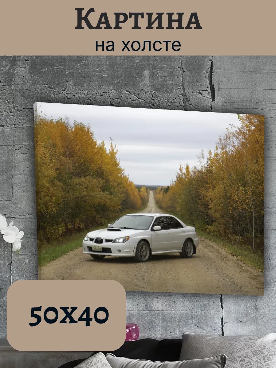 Картина Постер Субару Subaru JDM 40x50 impreza JDM 40x50
