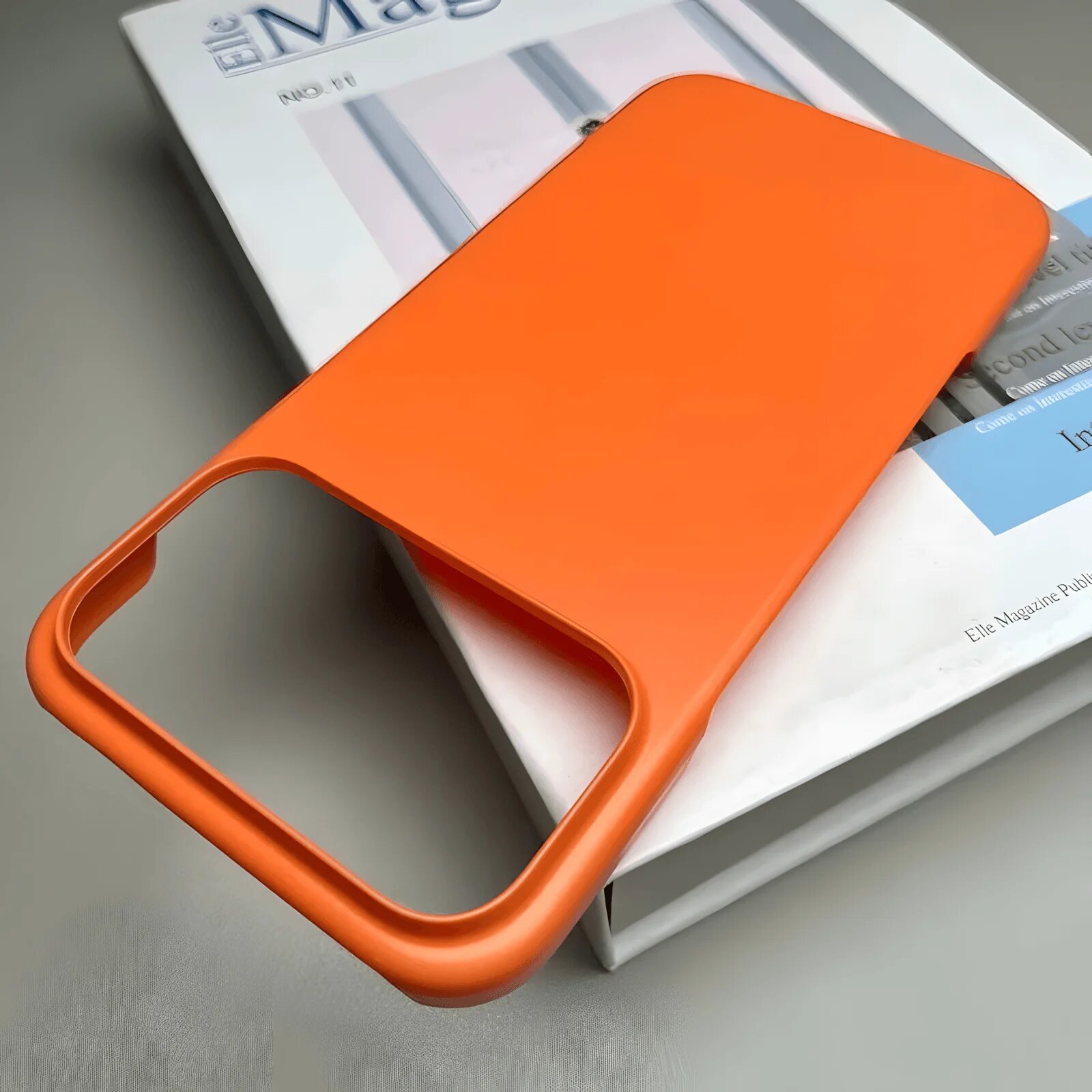 Ультратонкий Безрамочный Охлаждающий Чехол Для iPhone 17 iPhone Air, Оранжевый, Orange