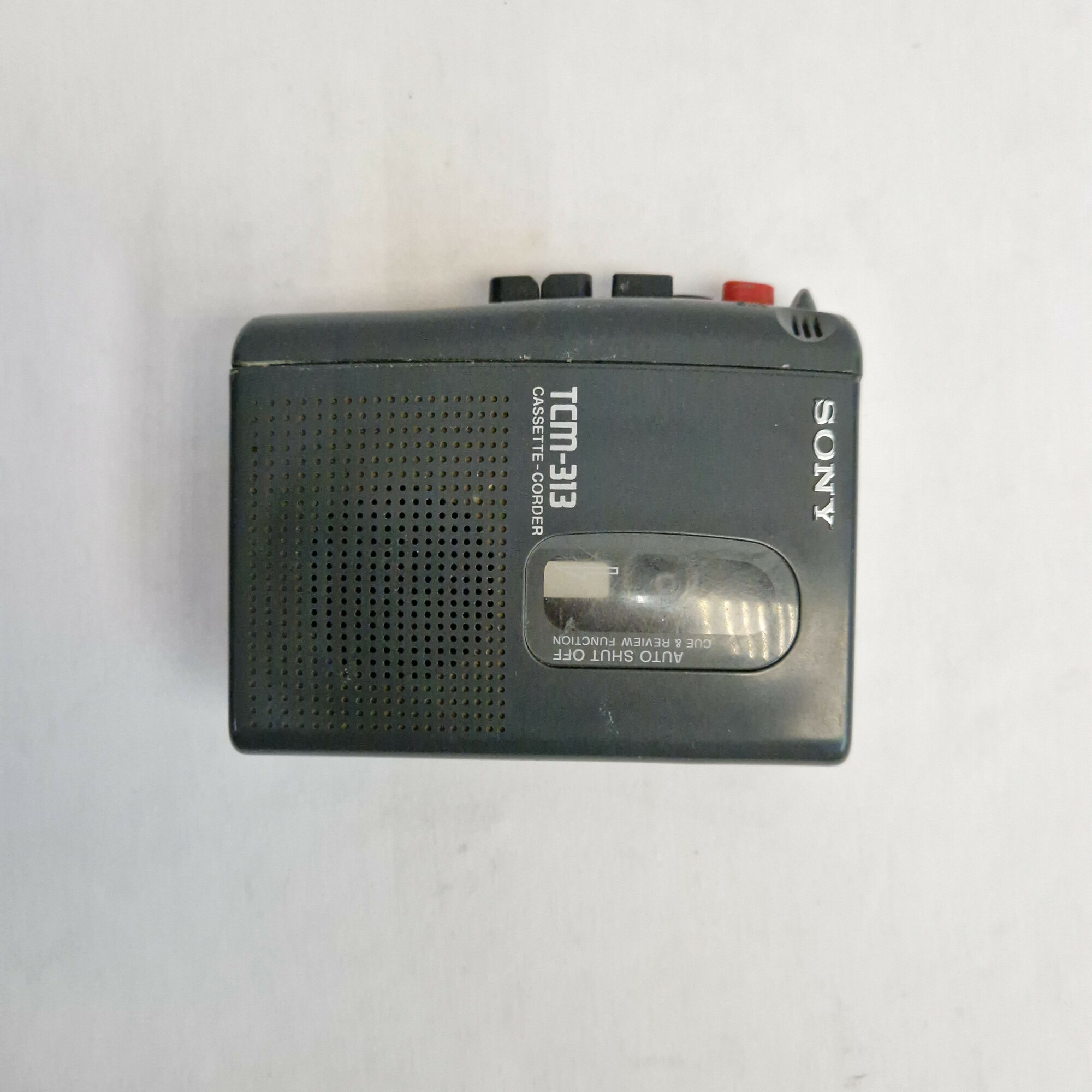 Диктофон винтажный, СССР. Sony TCM-313, кассетный, портативный