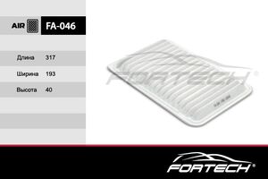 Фильтр Воздушный Toyota Camry 2.4 3.0 (01-05) Lexus Rx300 03- (Fortech FA046)