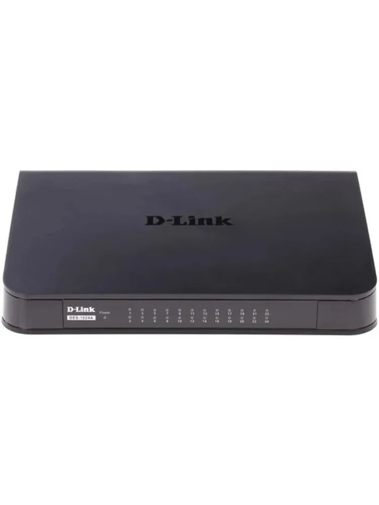 Коммутатор D-Link DES-1024A/E3A 24x100Мбит/с неуправляемый