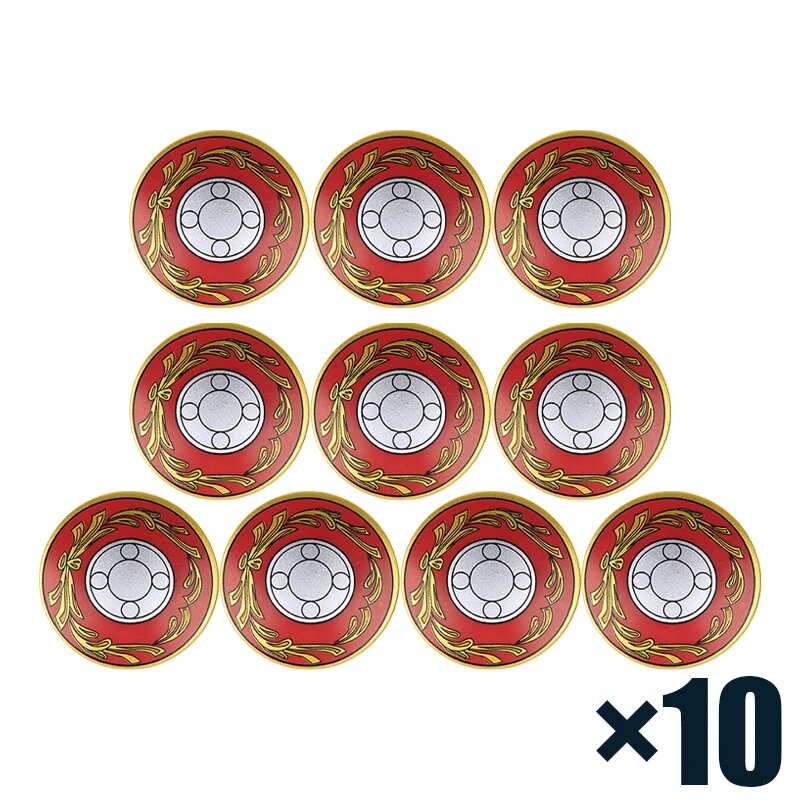 Щиты рыцарские MOC, 20шт, Цвет: 20PCS-B9-75-3
