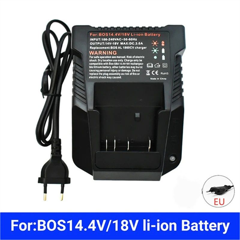 Для зарядных устройств Bosch для литиевых батарей 18 В 14,4 В, подходит для BAT609 BAT609G BAT618 BAT618G BAT614 2607336236 1 шт.