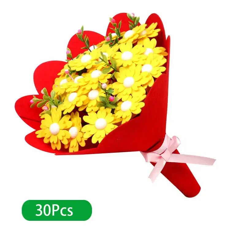 Букет из пуговиц PENHAOFUN DIY EVA Button Flower G