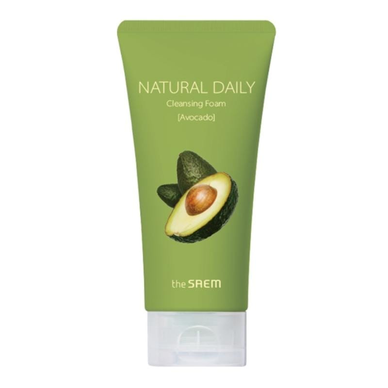 Пенка для умывания The Saem Natural Daily, авокадо, 150 мл