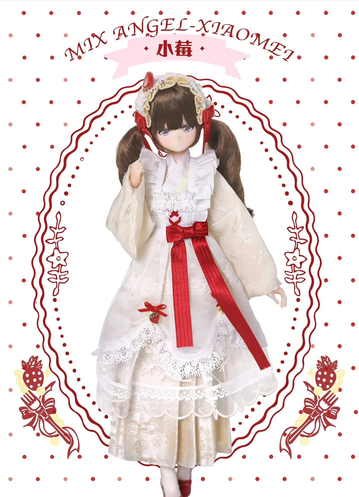 Mix Angel Special 1/6 BJD Слепая коробка Шарнирная кукла с прошитыми волосами Фигурки Белый, special