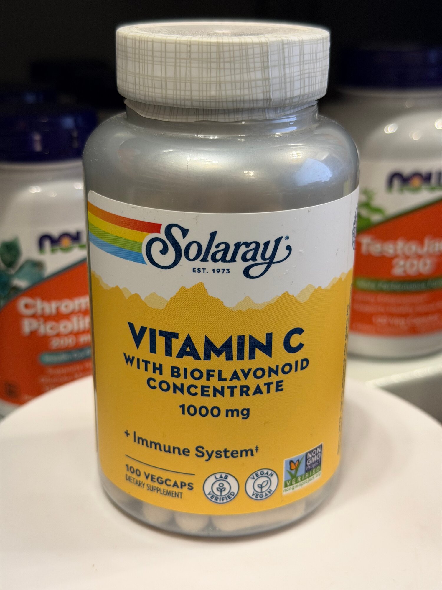 Solaray Vitamin C with Bioflavonoid concentrate 1000 mg - Витамин C с концентратом биофлавоноидов 100 капсул