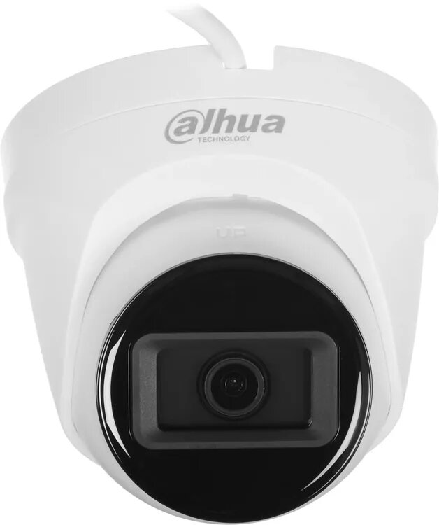Камера видеонаблюдения IP Dahua DH-IPC-T1E20P-A-0280B, 1920х1080 pix, 2.8 мм, белый