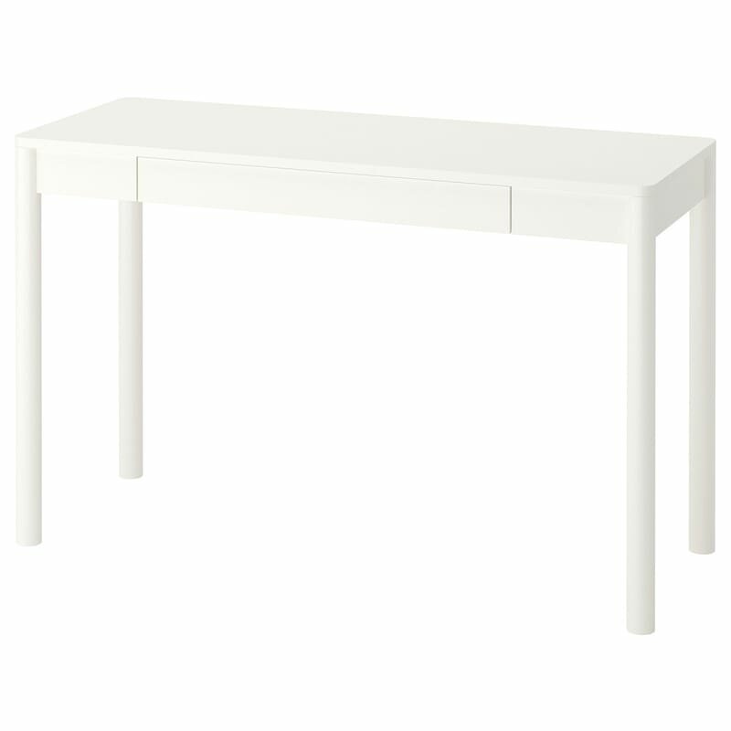 Письменный стол IKEA TONSTAD, кремовый, 120x47 см 805.382.09