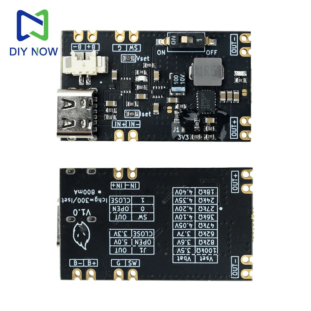 5V Mini Модуль ИБП Type-C для микроконтроллеров — фото 1