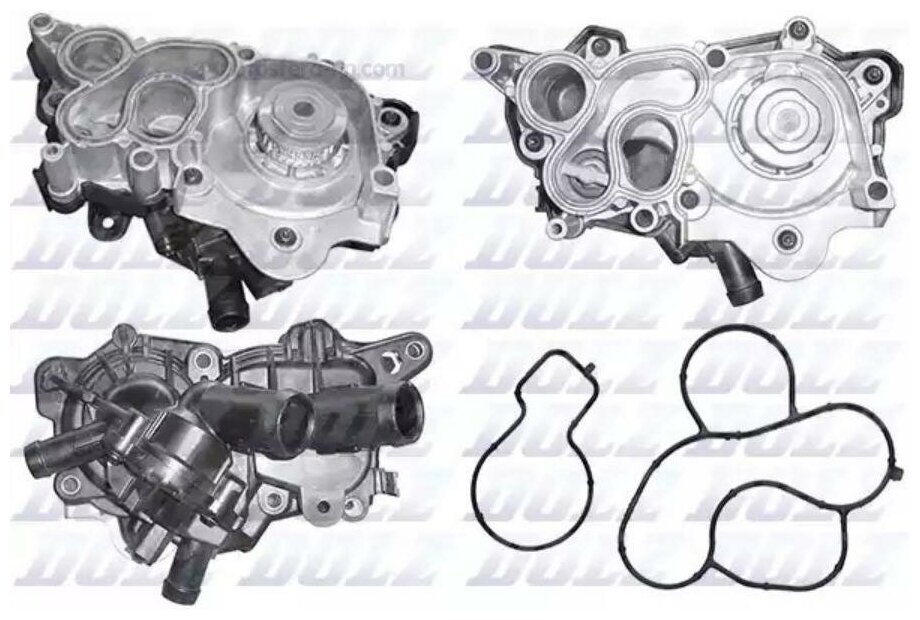 Насос водяной VAG A1A3LEONGOLFPOLO 12 12TSI14TSI20TFSI Dolz арт. a235