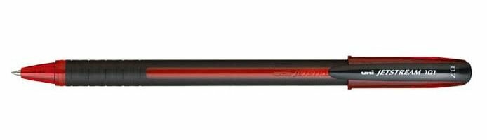 Ручка шариковая Uni Mitsubishi Pencil "Jetstream 101" красная 0. 7мм (66240)