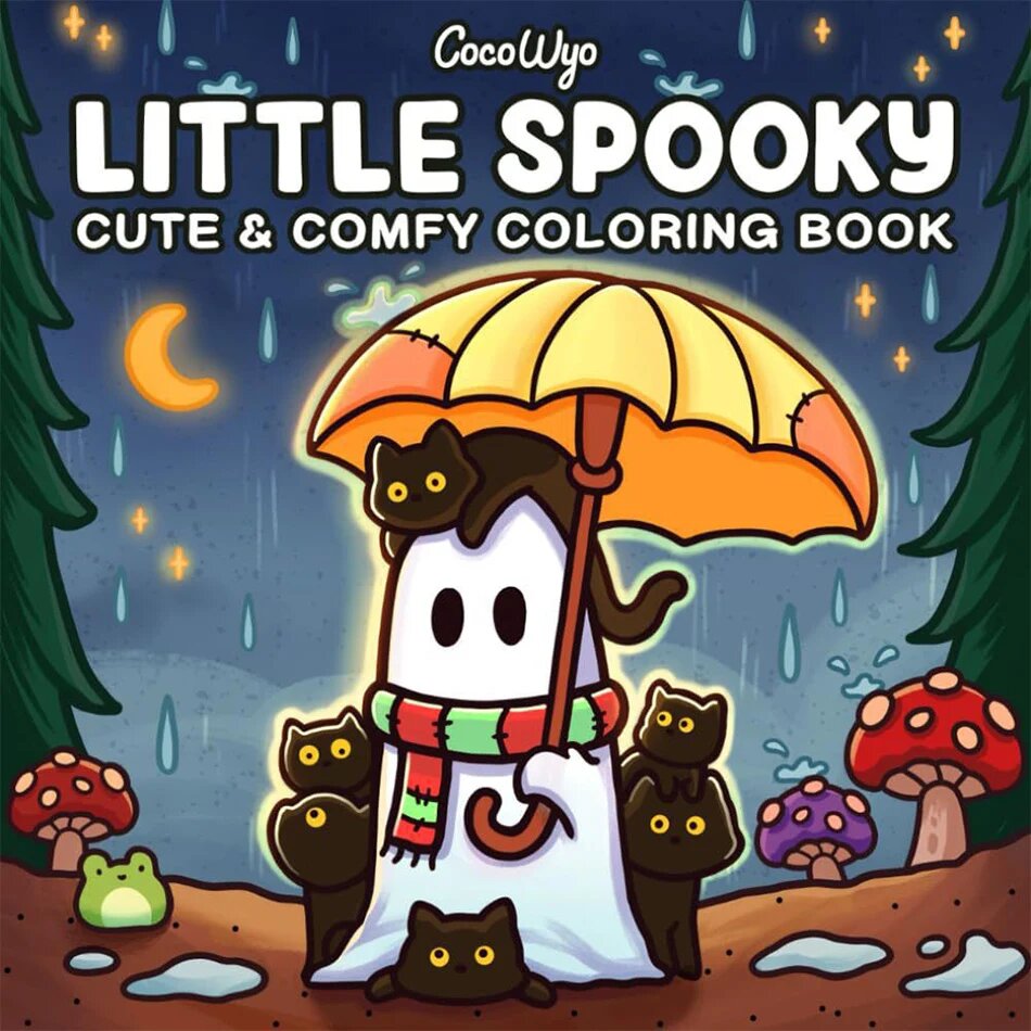 Раскраска Little Spooky, Style 4