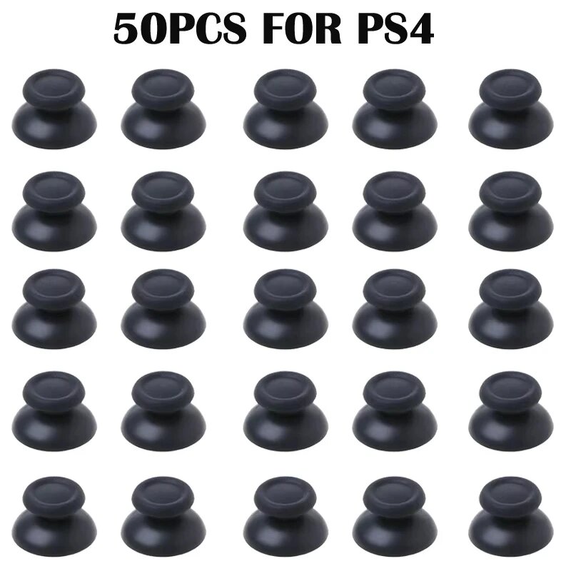 50 шт, черные колпачки для геймпада PS5 b