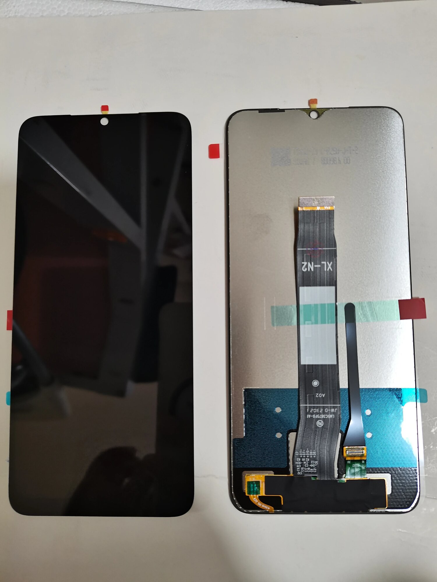 6,52 "экран для Xiaomi Redmi A2 A2 + ЖК-дисплей с сенсорным экраном и дигитайзером в A1 Black LCD