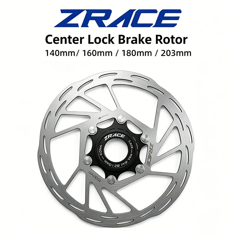 Дисковый тормозной ротор ZRACE RT-02, 203 мм, нержавеющая сталь