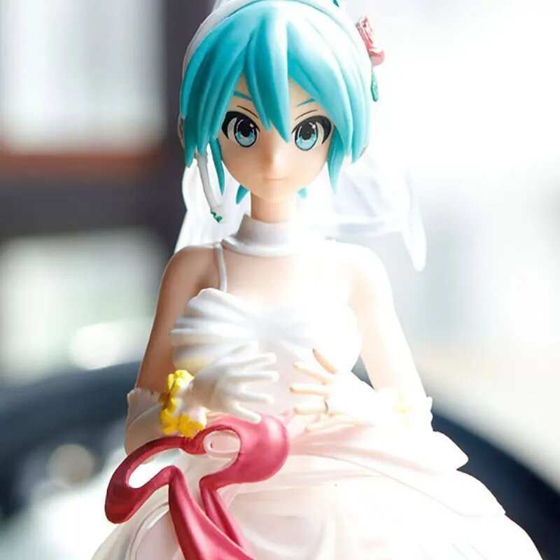 Хацунэ Мику в свадебном платье/Miku Hatsune wedding dress(25cm)