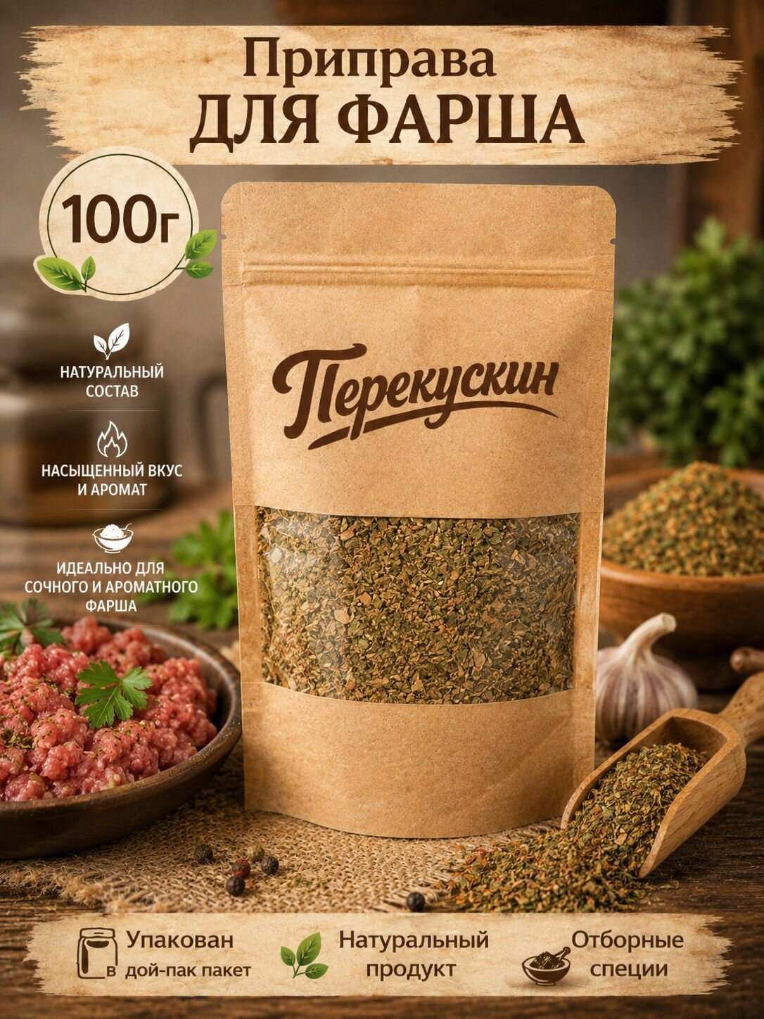 Приправа для фарша, 100гр.