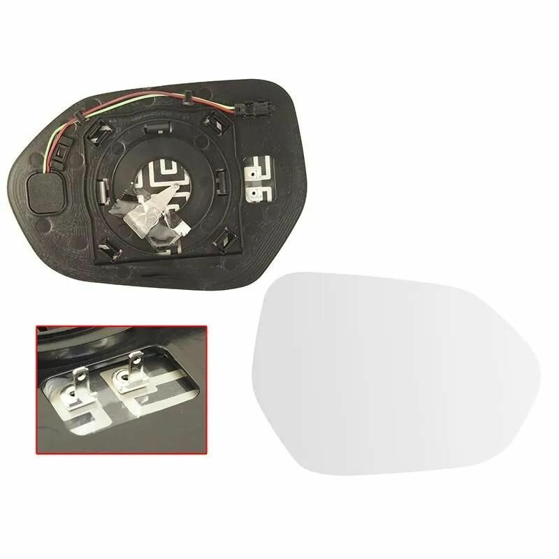 Полотно зеркала SAT ST-121-0106 Toyota Camry Europe/Russia XV70 17-22 Правое Обогрев/ сферическое/ Слепая зона