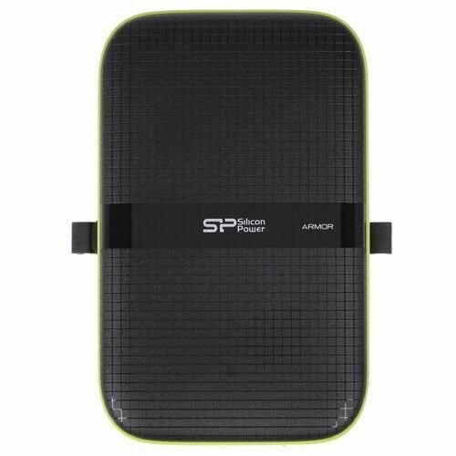Silicon Power 4 ТБ Внешний жесткий диск (1049332), Пластик, темно-зеленый, бирюзовый