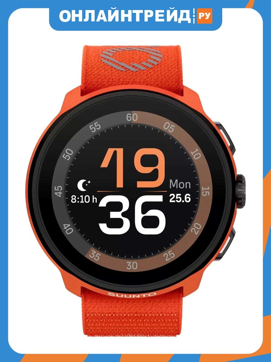 Смарт часы Suunto RUN CORAL ORANGE (SS051112000)