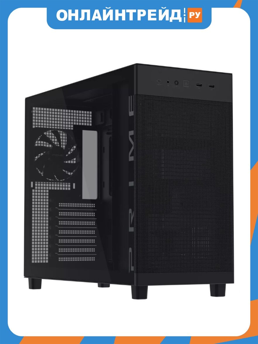 Корпус Asus Prime AP303 TG, черный