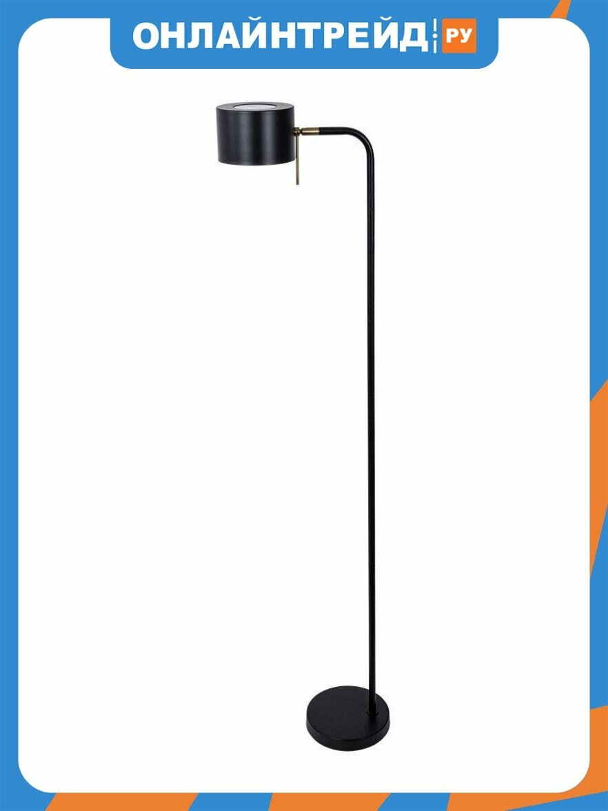 Торшер Arte Lamp Sebastian A7051PN-1BK