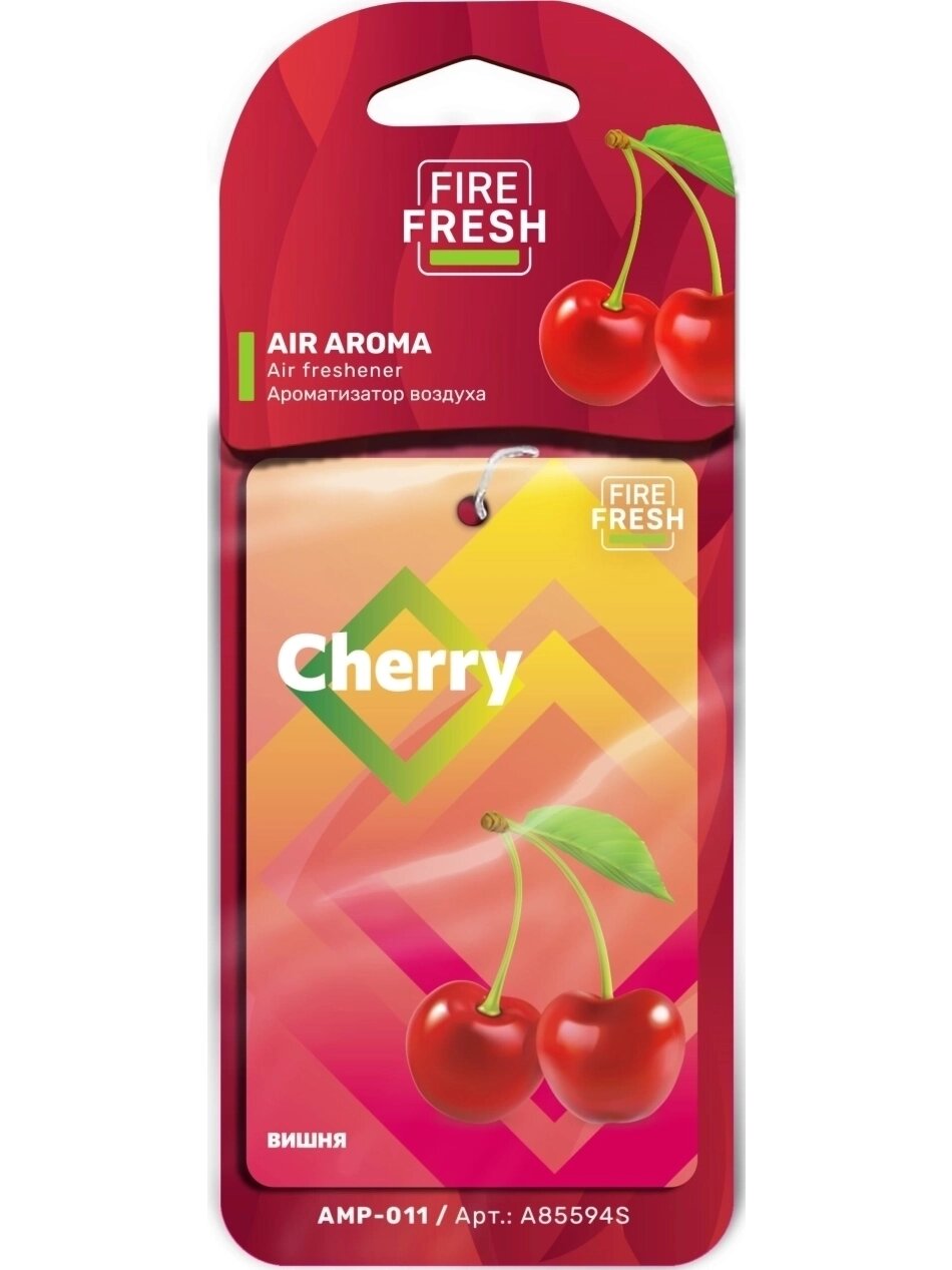 Ароматизатор AVS AMP-011 AIR AROMA (аром. Cherry/Вишня) (бумажные)