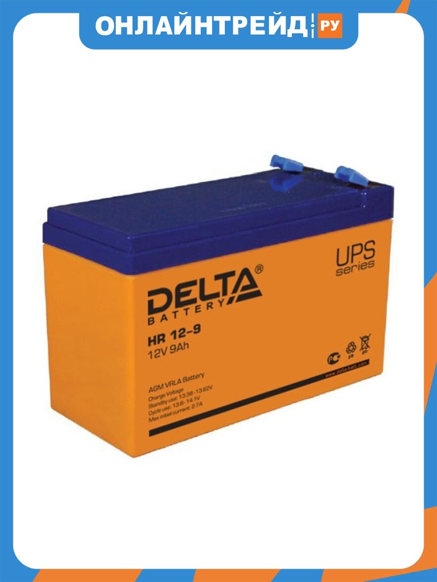 Аккумуляторная батарея для ИБП Delta Battery HR 12-9